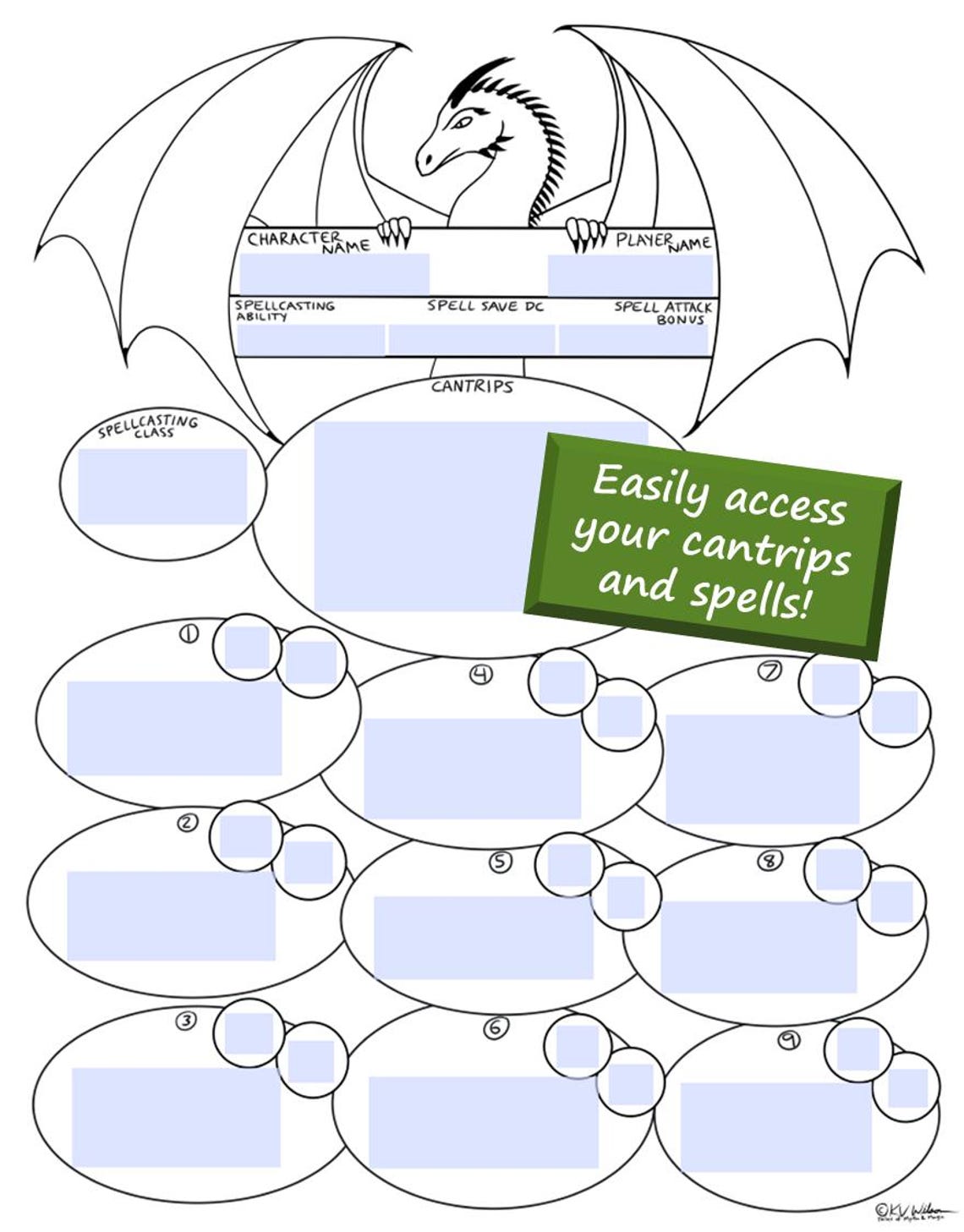 Form Fillable 5e Dnd Character Sheet PDF | Dnd 5e Character Sheets ...