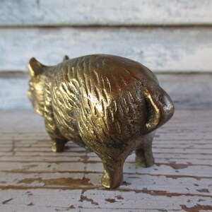 Unusual Vintage Brass Pig Rattle Hollow With Rattle Inside 3 Long - Etsy