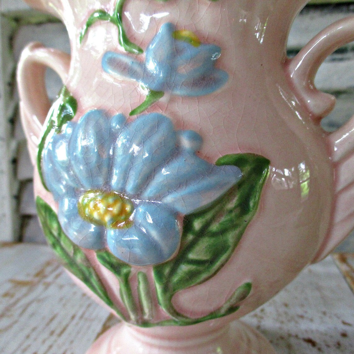 Vintage Pink Hull Art Pottery Waterlily Vase H-6-6 1/2 - Etsy