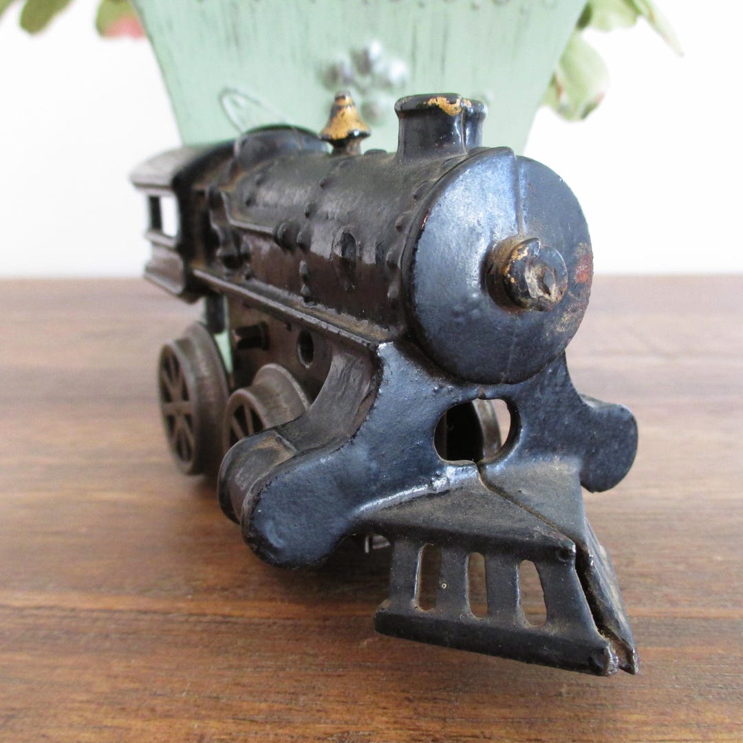 Antique Early 1900's Wind up Cast Hafner Train Engine Toy Works - Etsy