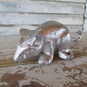 Silver Metallic Cast Iron Mouse/rat Wall Hook 6 - Etsy