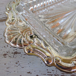 Beautiful Vintage Relish Tray and Spoon Set Silver Tray - Etsy