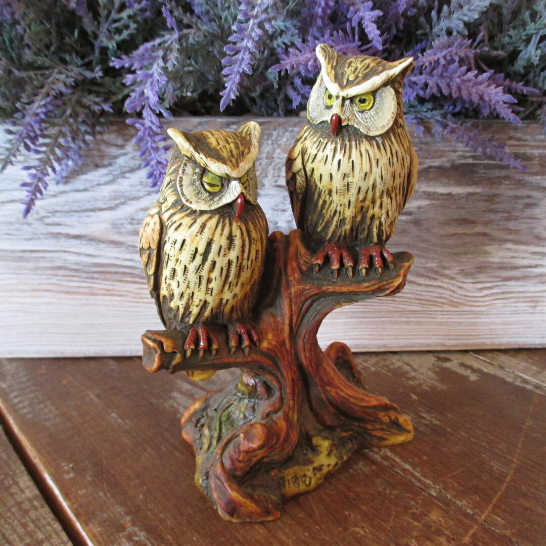Vintage Comoy's of London - Pair of Owls - Circa 1950's - Made in Italy ...
