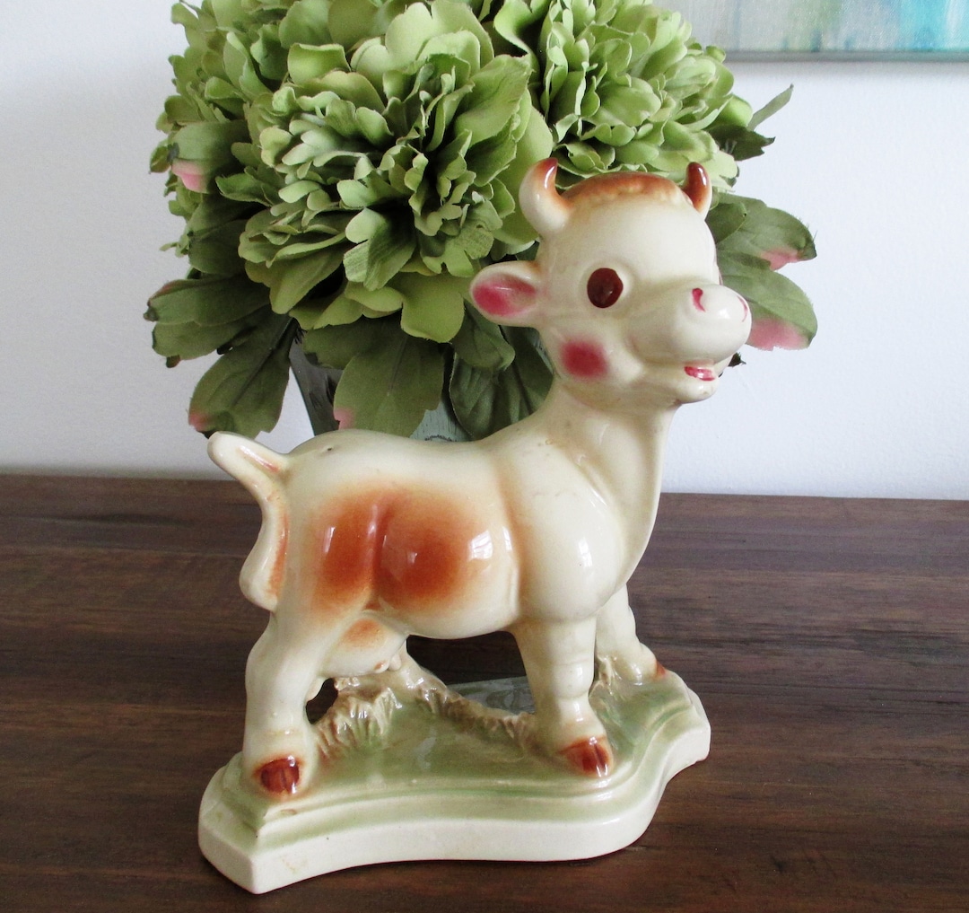 Milky the Cow Rempel Enterprises Diamond Ceramic Company 1950's - Etsy