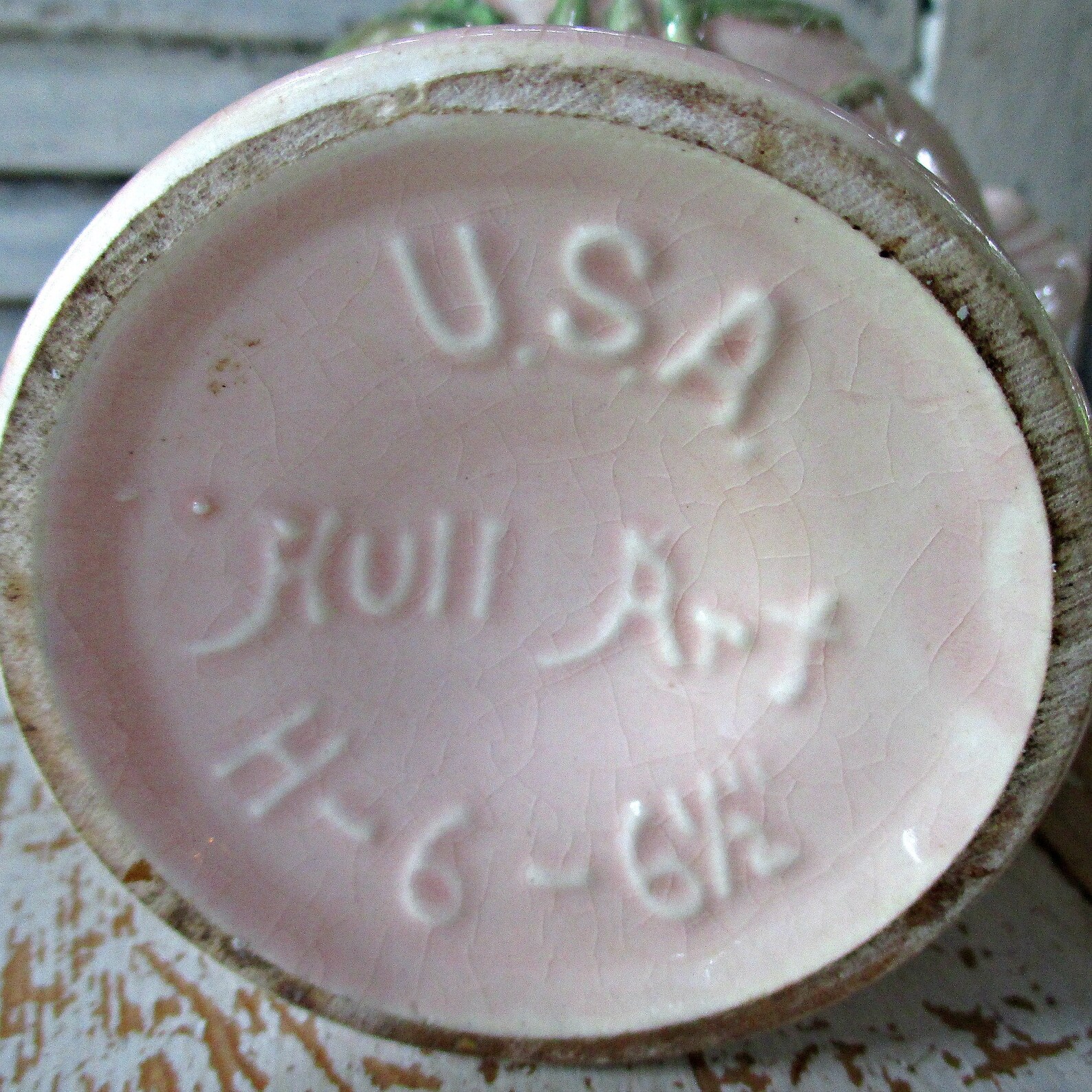 Vintage Pink Hull Art Pottery Waterlily Vase H-6-6 1/2 - Etsy