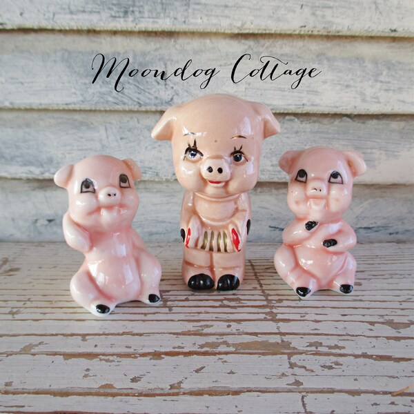 Porcelain Pig - Etsy