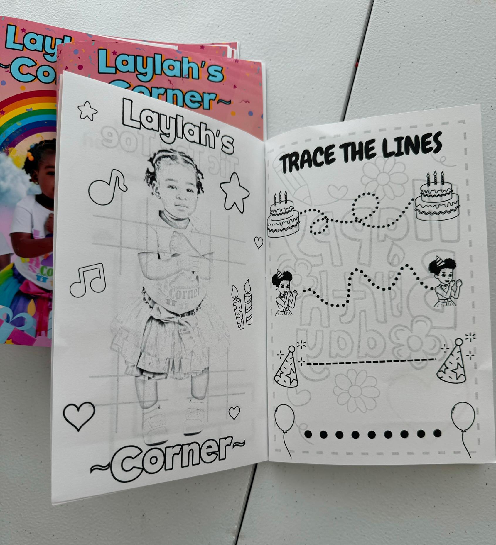 Custom Coloring Books, Personalized Birthday Party Favors - Etsy