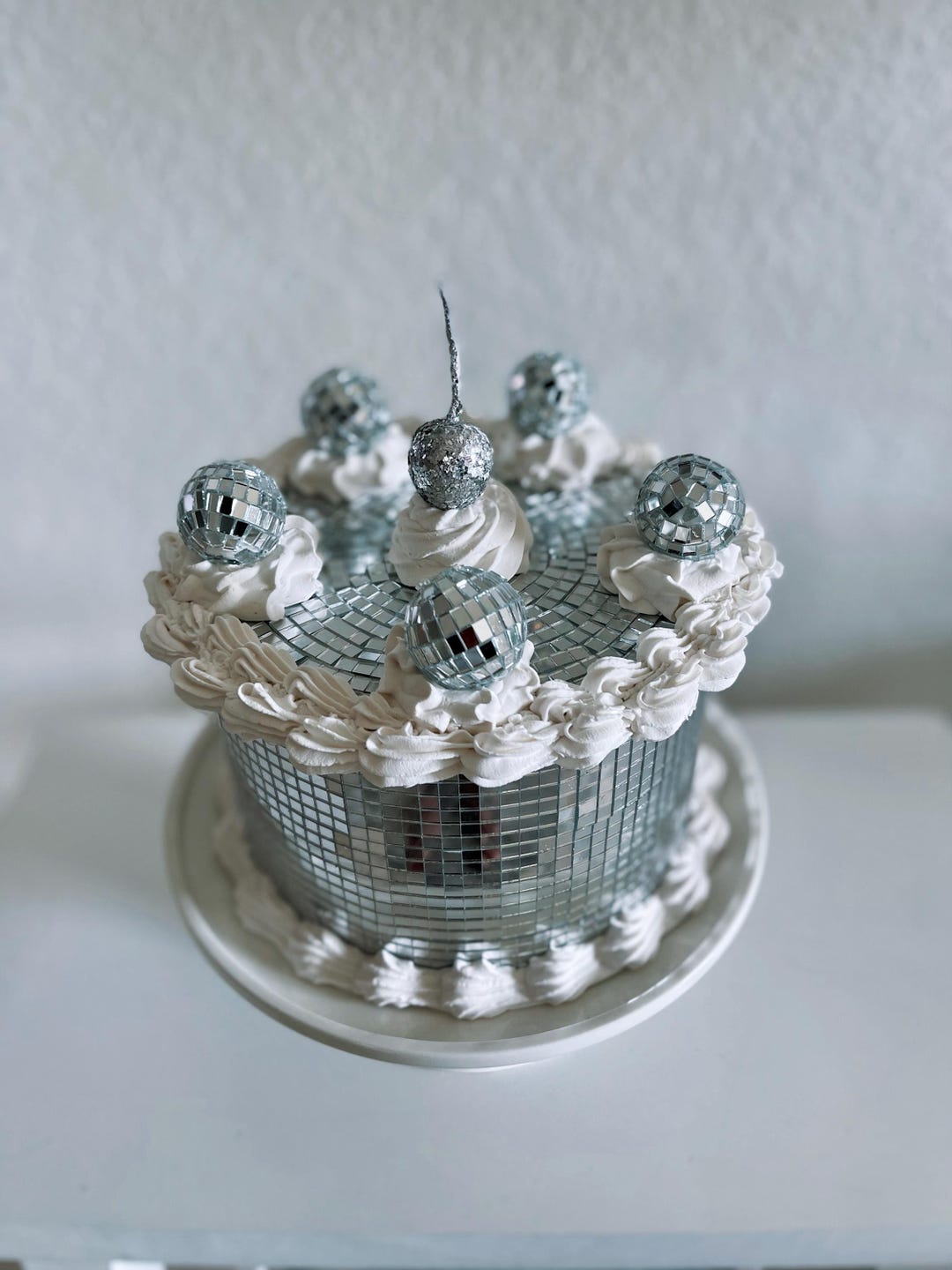 Premium Disco Ball Faux Cake - Etsy