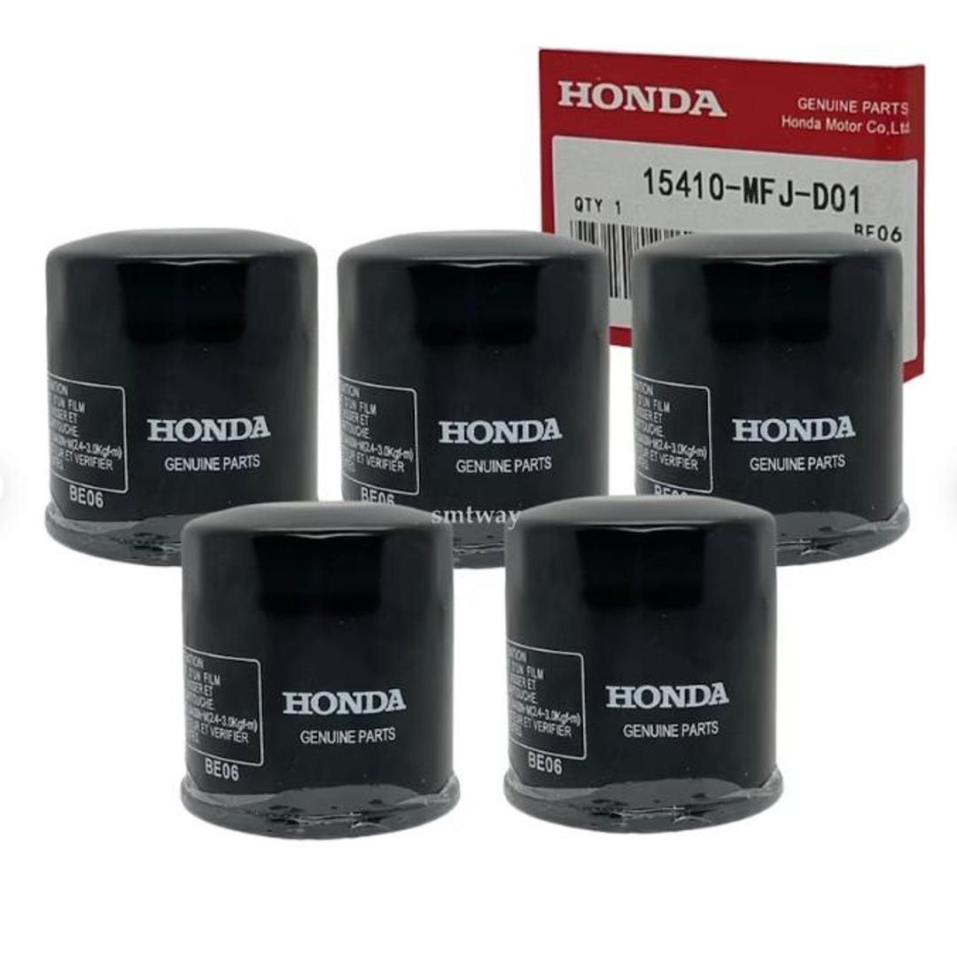 5 X Oil Filter for Honda CB900 CB1000 CB500X CBR1000 CBR600 CB400 ...