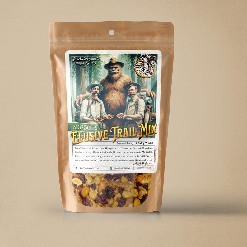 Bigfoot Snack Gift Pack: Spicy Cashews, Yeti Chocolate, Elusive Trail ...