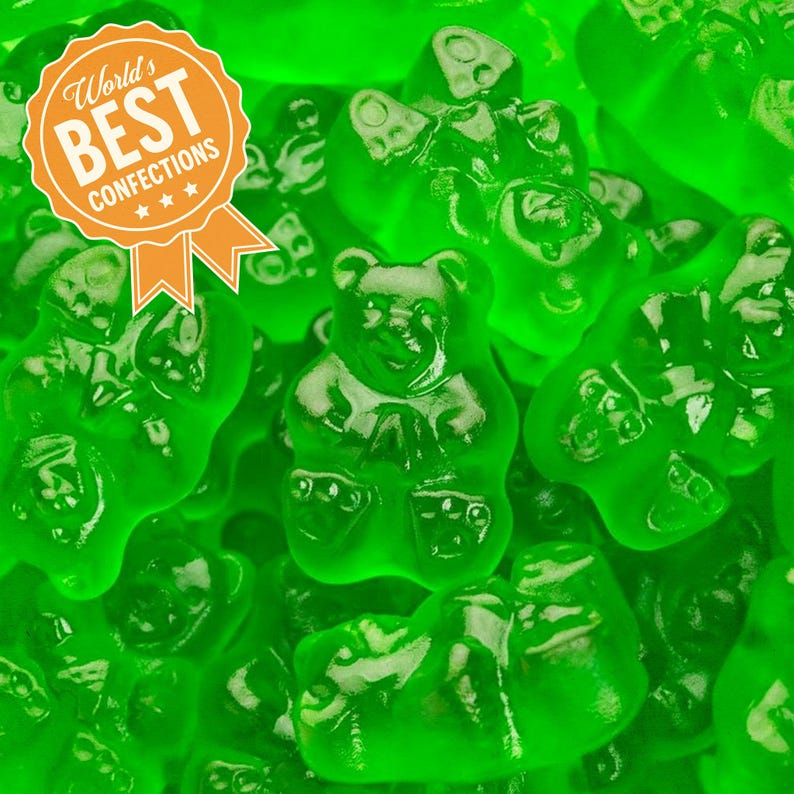Green Apple Alien Gummies – Sci-fi Space Candy! Green Gummies From ...