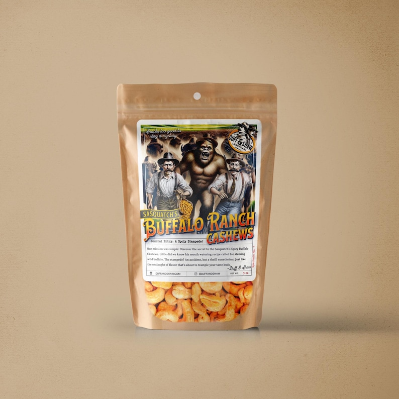 Bigfoot Snack Gift Pack: Spicy Cashews, Yeti Chocolate, Elusive Trail ...