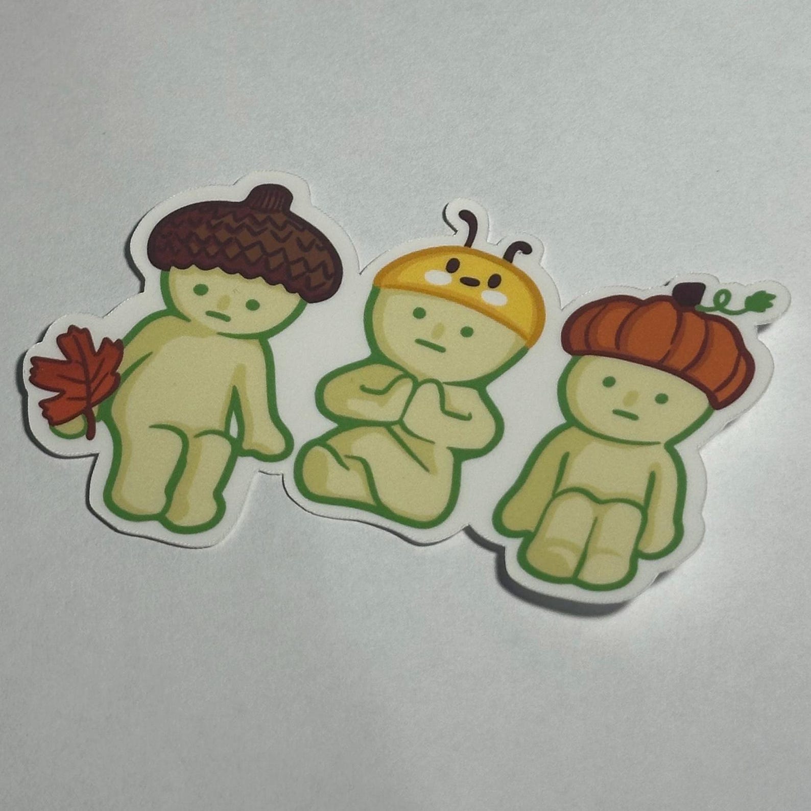 Fall Smiskis //smiski //cute // Fall - Etsy