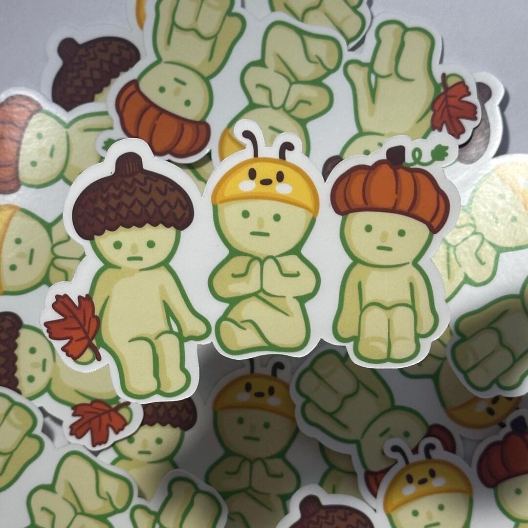 Fall Smiskis //smiski //cute // Fall - Etsy