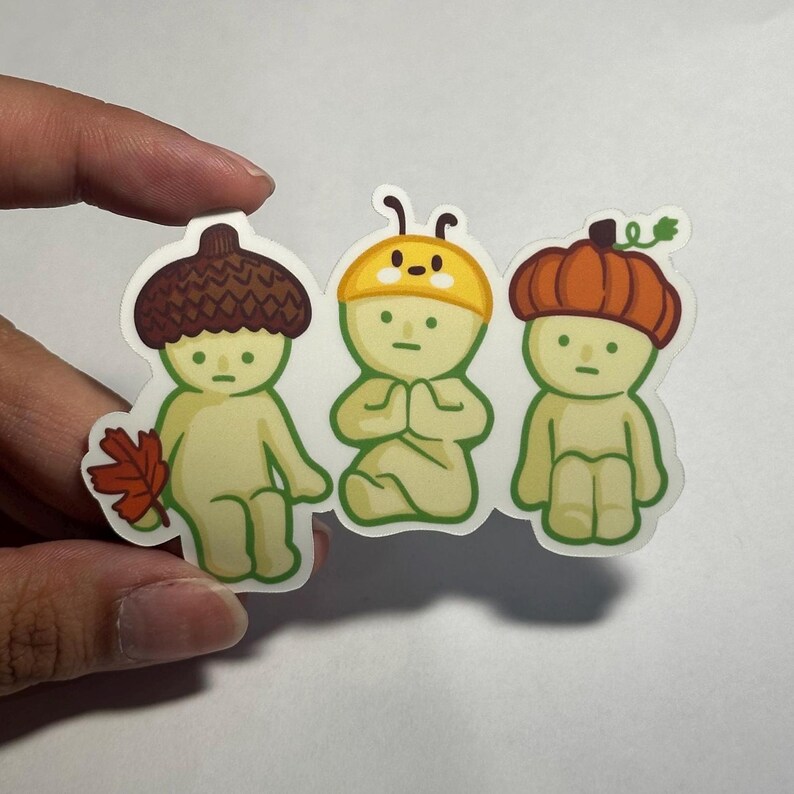 Fall Smiskis //smiski //cute // Fall - Etsy