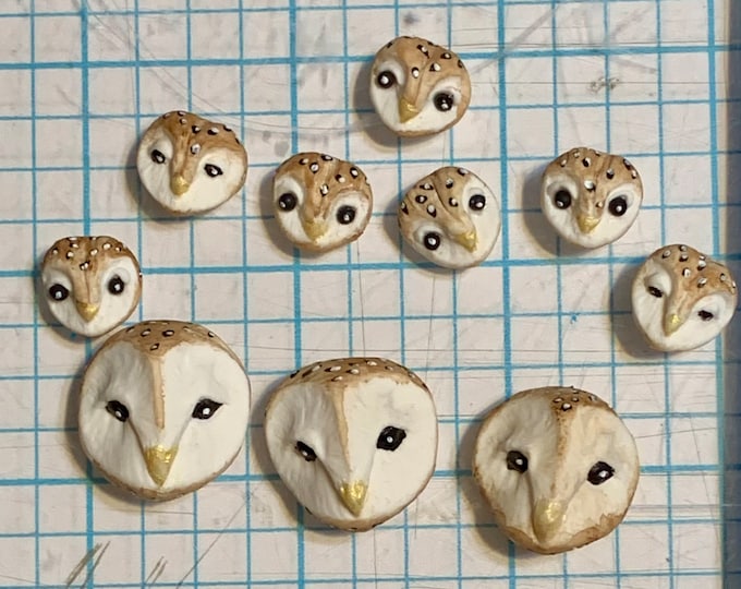 Barn Owl Mask - Etsy