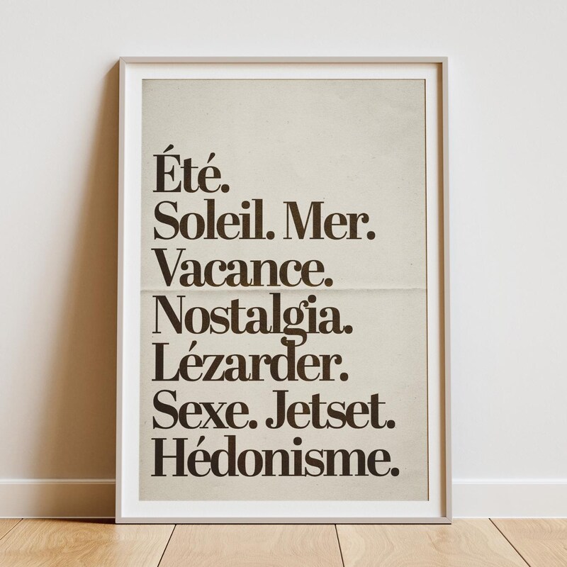 French Typography - Etsy UK