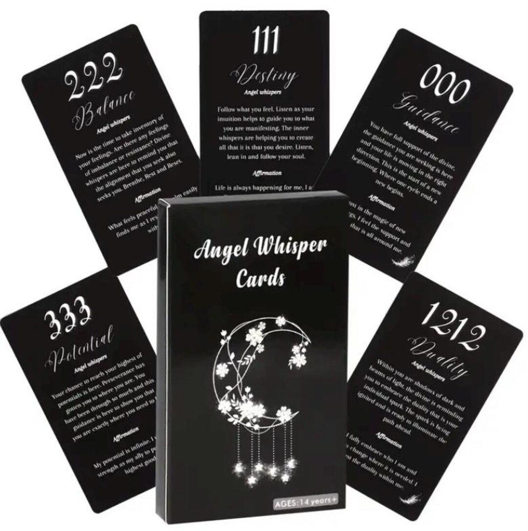 Angel Whisper Oracle Cards - Etsy