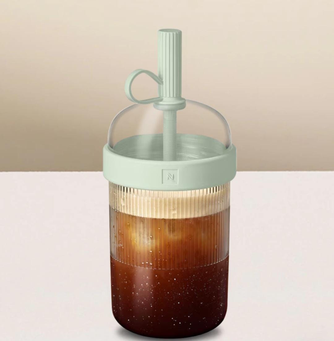 Nespresso 540ml Barista Nomad Iced Cold Coffee Mug Cup Tumbler New - Etsy