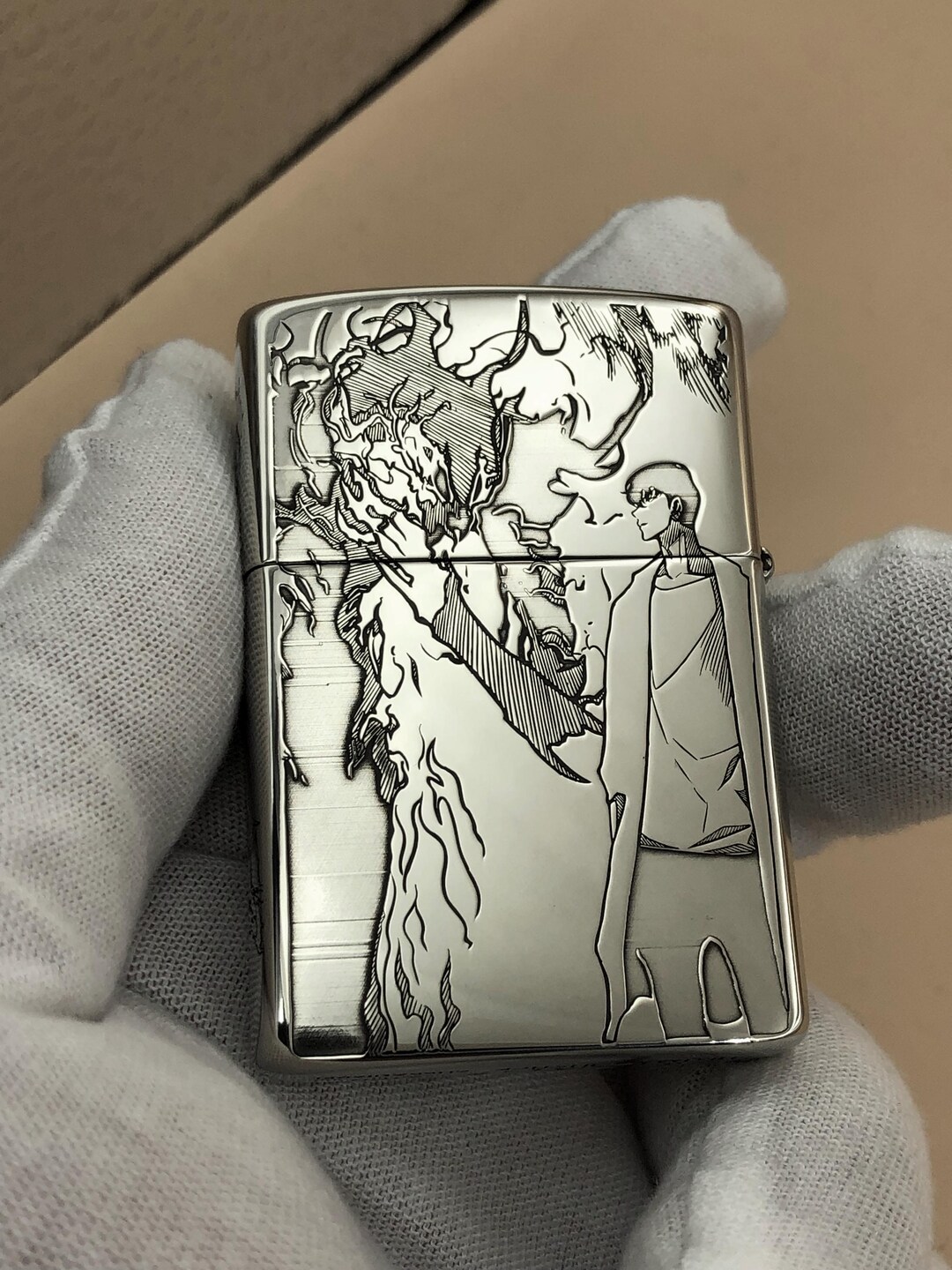 Sung Jin-woo & Beru Solo Leveling Lighter - Deep Engraved - Etsy Australia