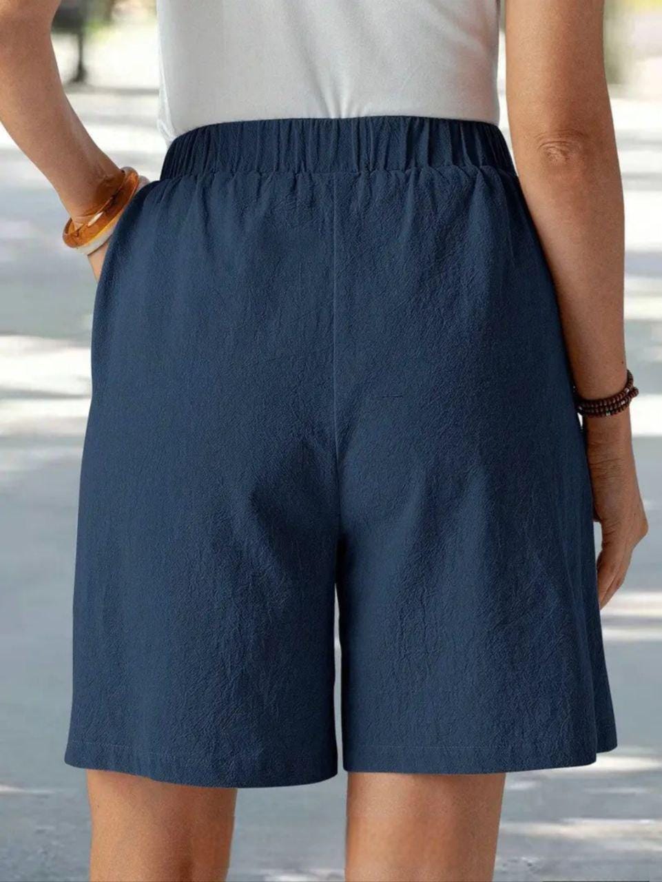 PDF Summer Bermuda Shorts Pattern, Dec Zipper Elastic Waist Women ...