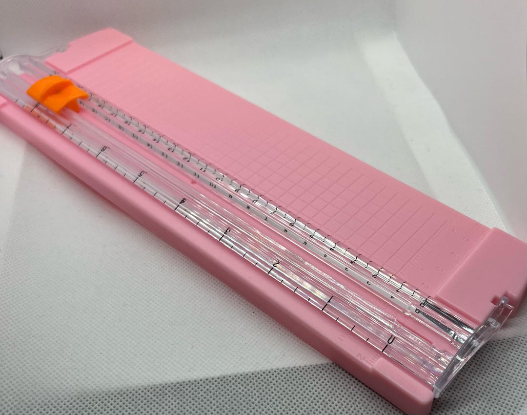 Mini Paper Cutter With Scale, Scrapbooking Tool, Craft Paper Trimmer ...
