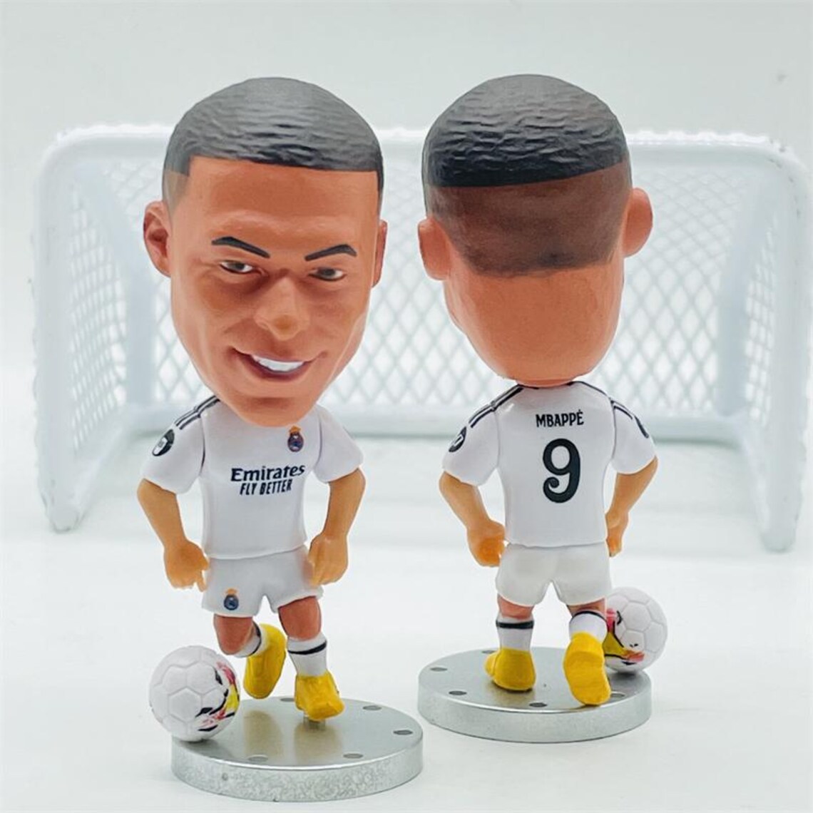 Mbappe Madrid Figurine/doll, Soccer Football Gift for Office/car - Etsy