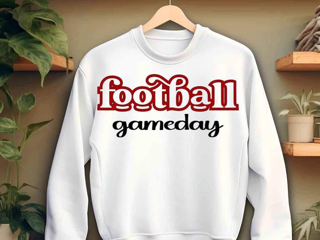 Football Gameday SVG, Football, Football Laces, Fan Gear, Gameday ...