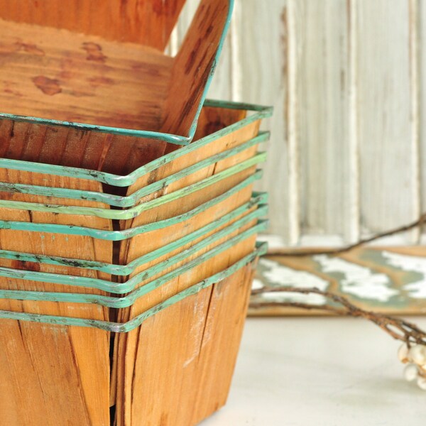 Wood Berry Baskets - Etsy