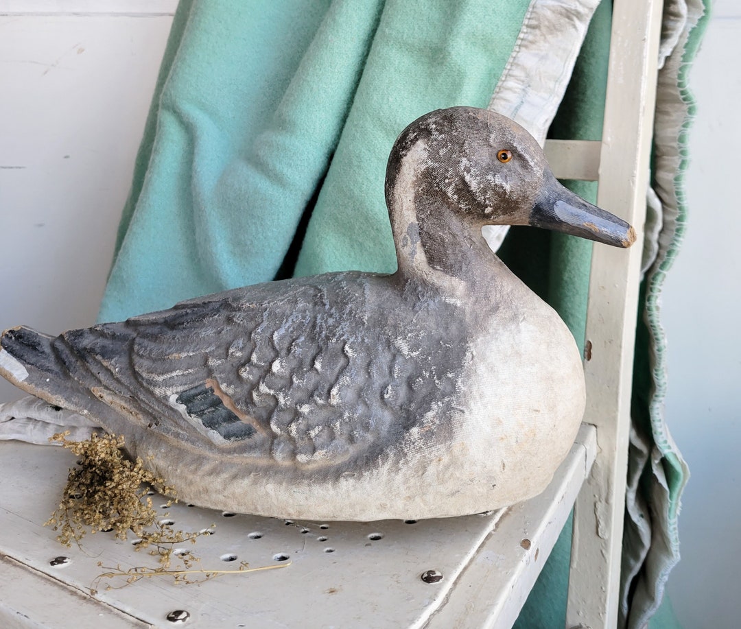 Antique Ariduk Duck Decoy Paper Mache Decoys St Louis MO - Etsy