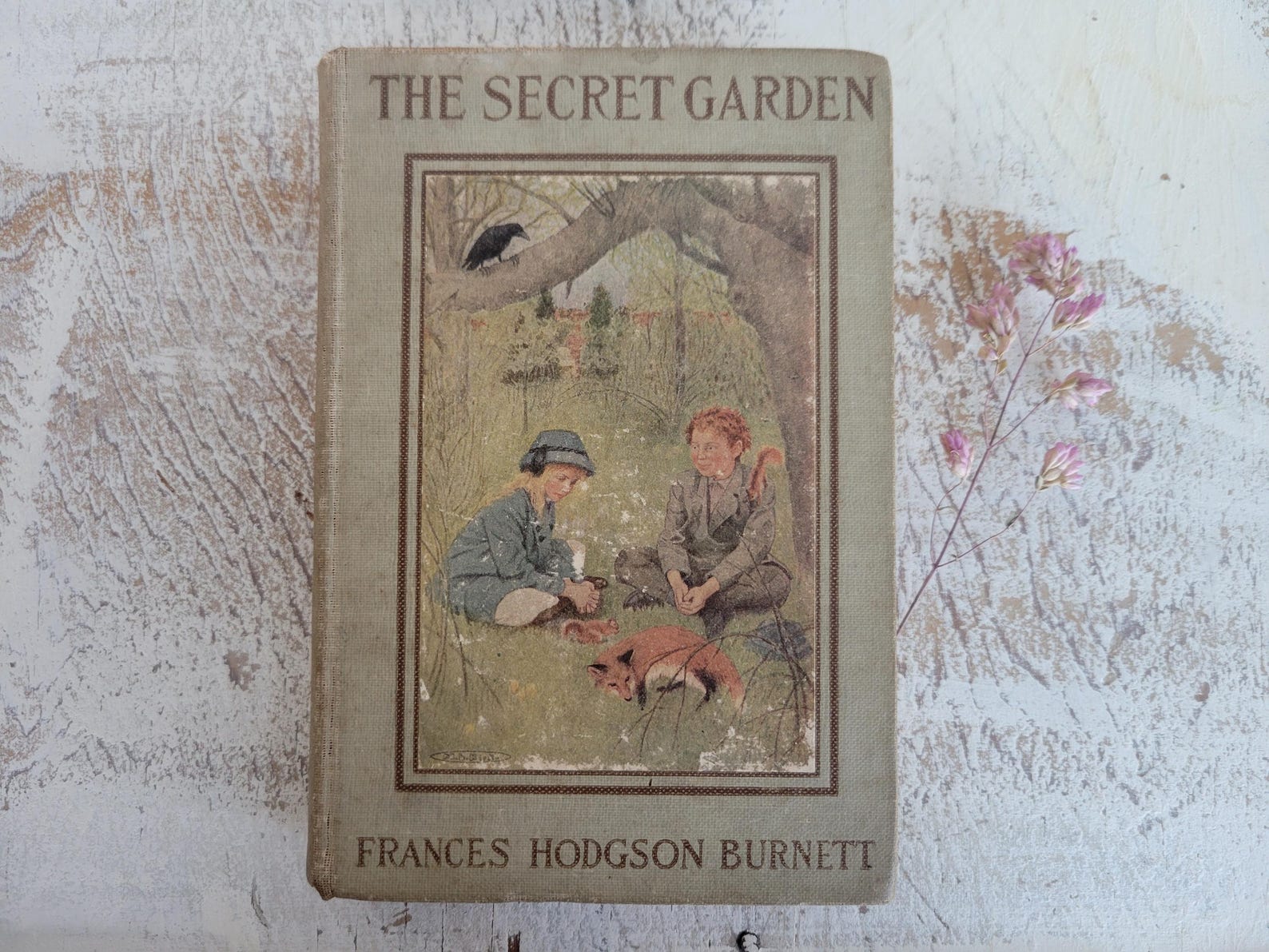 Antique Book - the Secret Garden - Frances Hodgson Burnett - 1911 ...