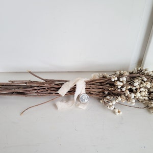 Dried Long Stem Tallow Berry Bundle - Tallowberries - Natural Decor ...