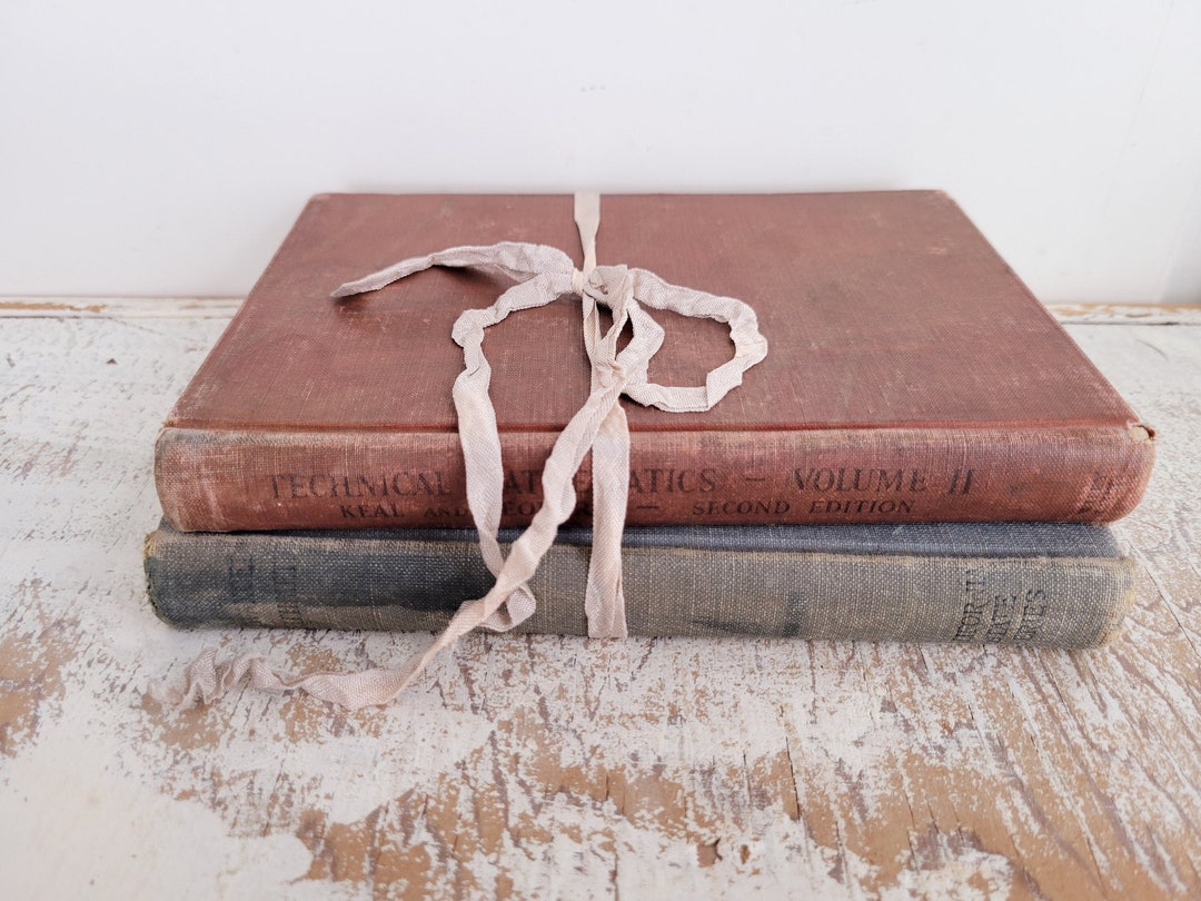 Antique Textbooks- Vintage Math Books - Technical Mathematics ...