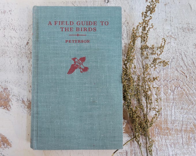 Vintage Bird Field Guide - A Field Guide to the Birds - Peterson - 1947 ...