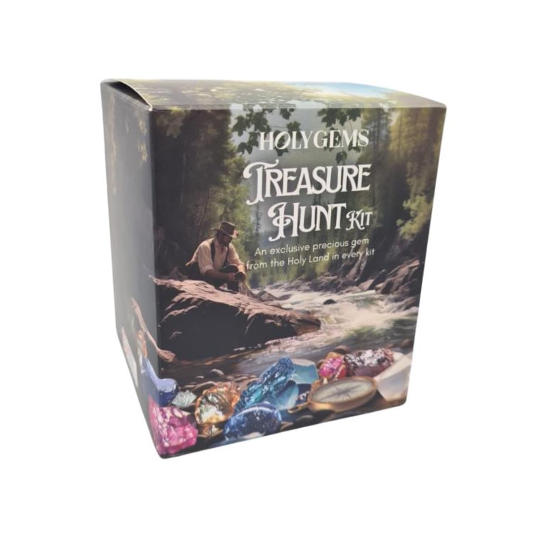 Holy Gems Treasure Hunt Kit, Jewish Kids Game With Stones From Israel ...