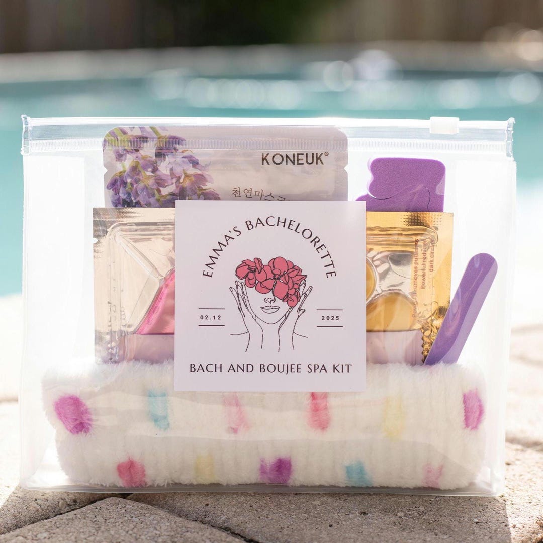 Spa Day Kit: Customizable Party Favors & Houseguest Gifts - Etsy