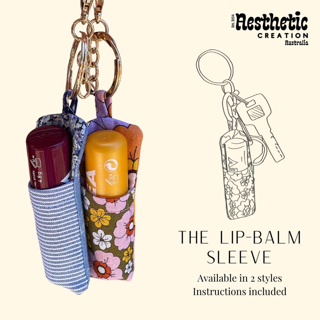 DIGITAL Lip Balm Sleeve Instructions PDF PRINTABLE - Etsy