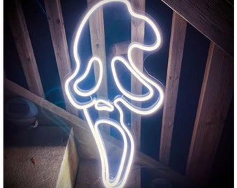 Halloween Ghost Neon Sign - Etsy