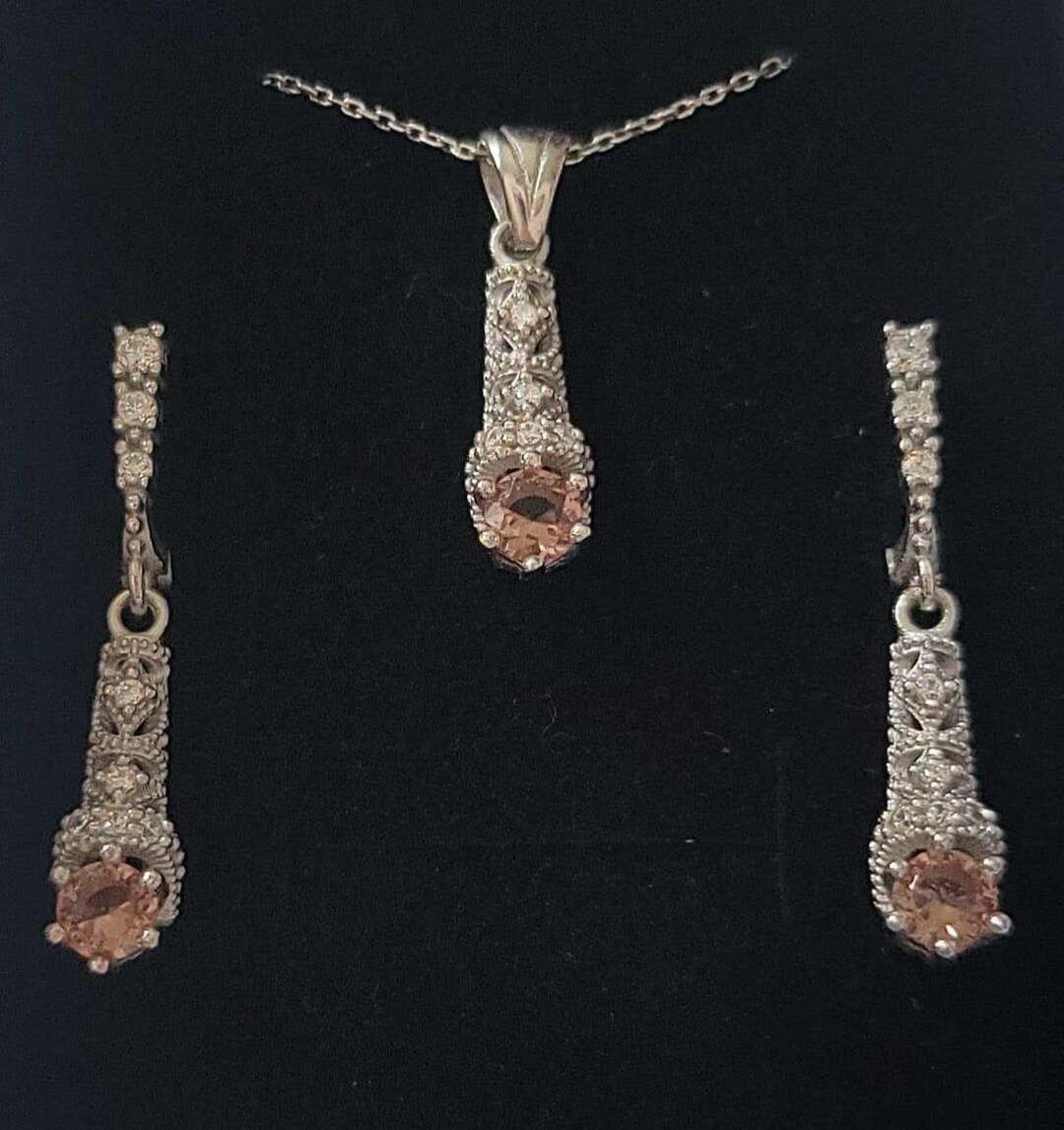 925 Sterling Silver Turkish Vintage Zultanite Jewelry Set for Women ...
