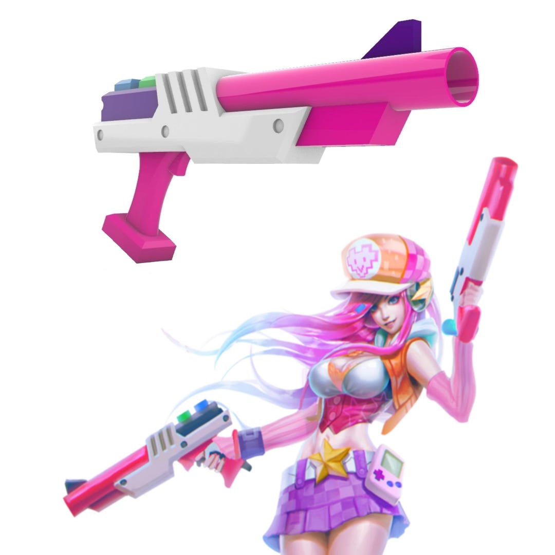League of Legends Arcade Miss Fortune Cosplay Gun 3D Model Files - Etsy