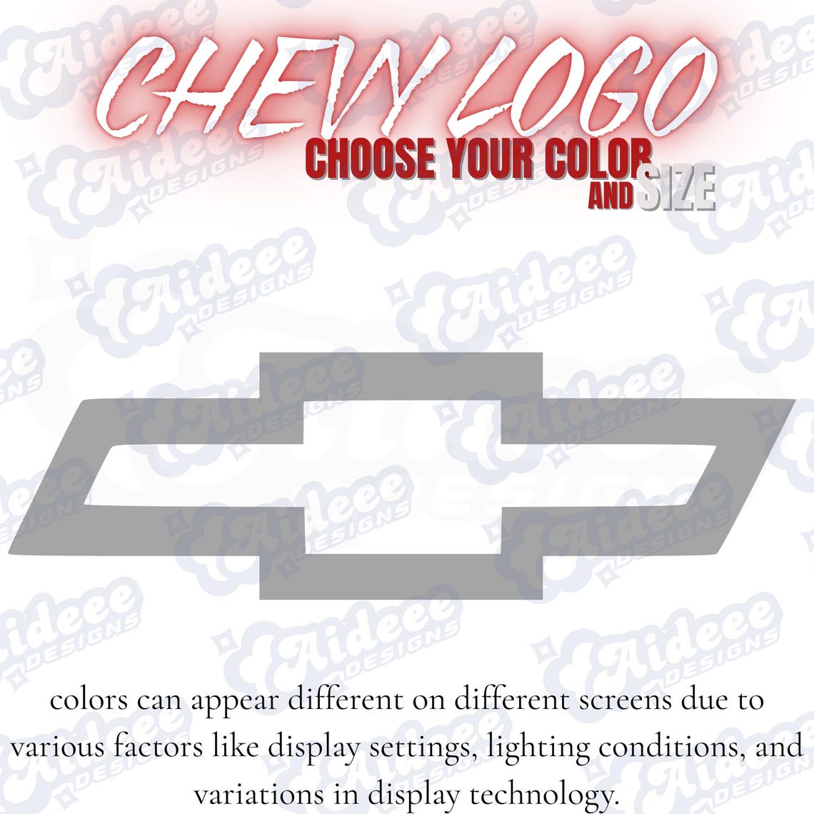Chevrolet Chevy Logo Decal for Truck Rear Window BIG SIZE - Etsy