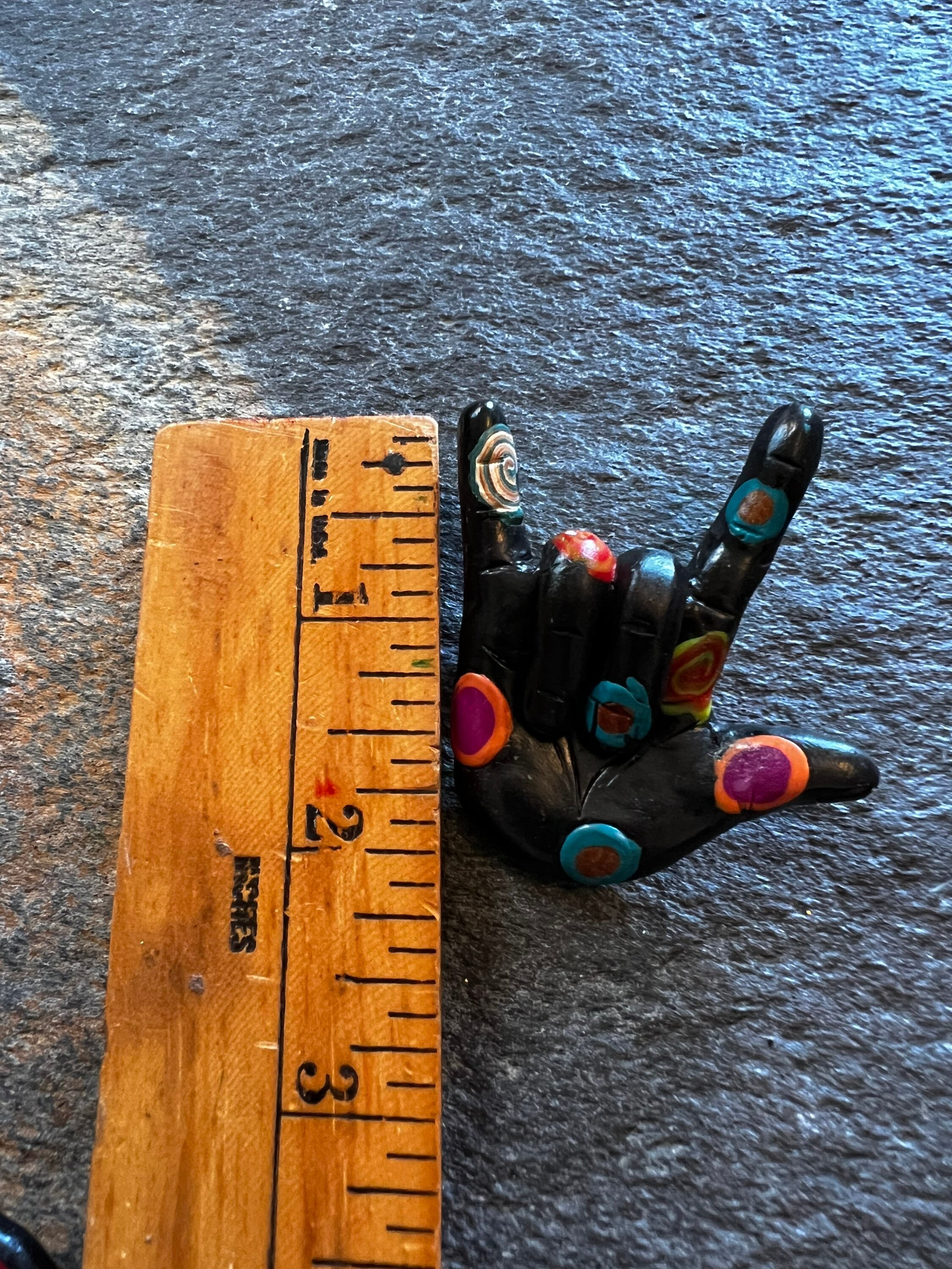 I Love You Hand Pin~ ASL ~ American Sign Language ~ Deaf Culture ...