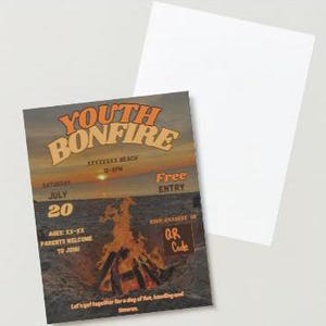 Bonfire Templates - Etsy