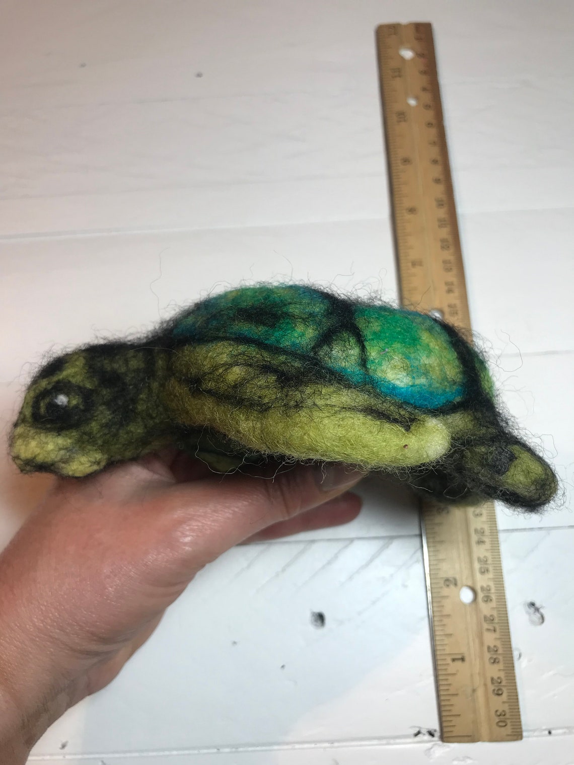 Adorable Needle Felted Sea Turtle Sculpture Made From Felting Wool - Etsy