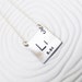 Periodic Table Element Necklace - Hand Stamped Jewelry, Personalized ...
