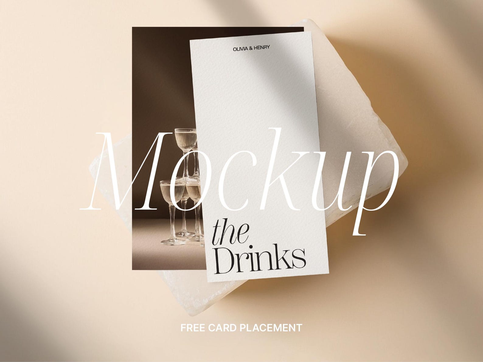 Modern Cardmockup, Minimal Mockup, Flyer Mockup, PSD Smart Object ...