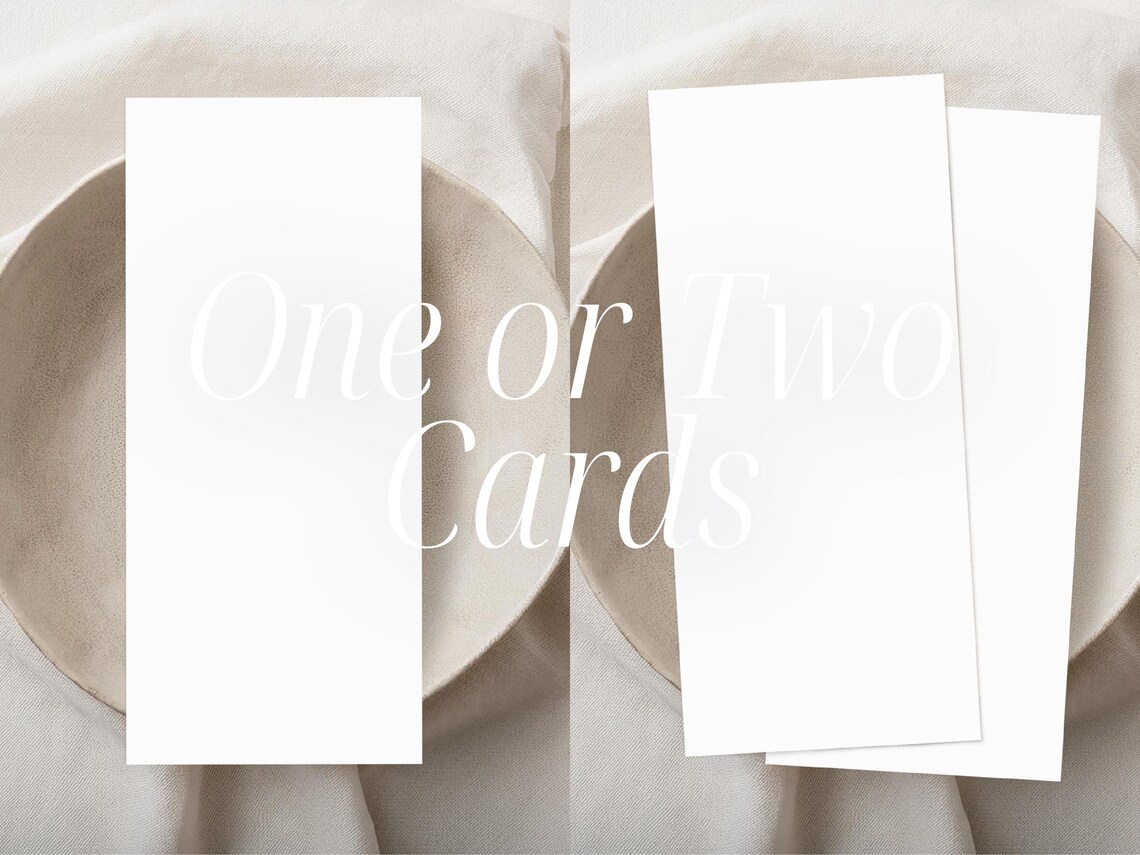 Mockup Card Canva Minimalist Mock up Wedding Menu Mockup Template ...