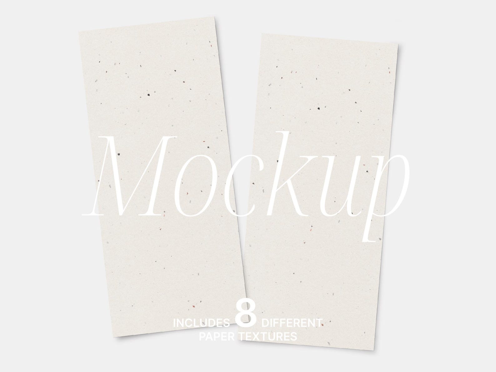 4x9 Card Mockup, Minimalist, Simple Wedding Menu Mockup, Paper Textures ...