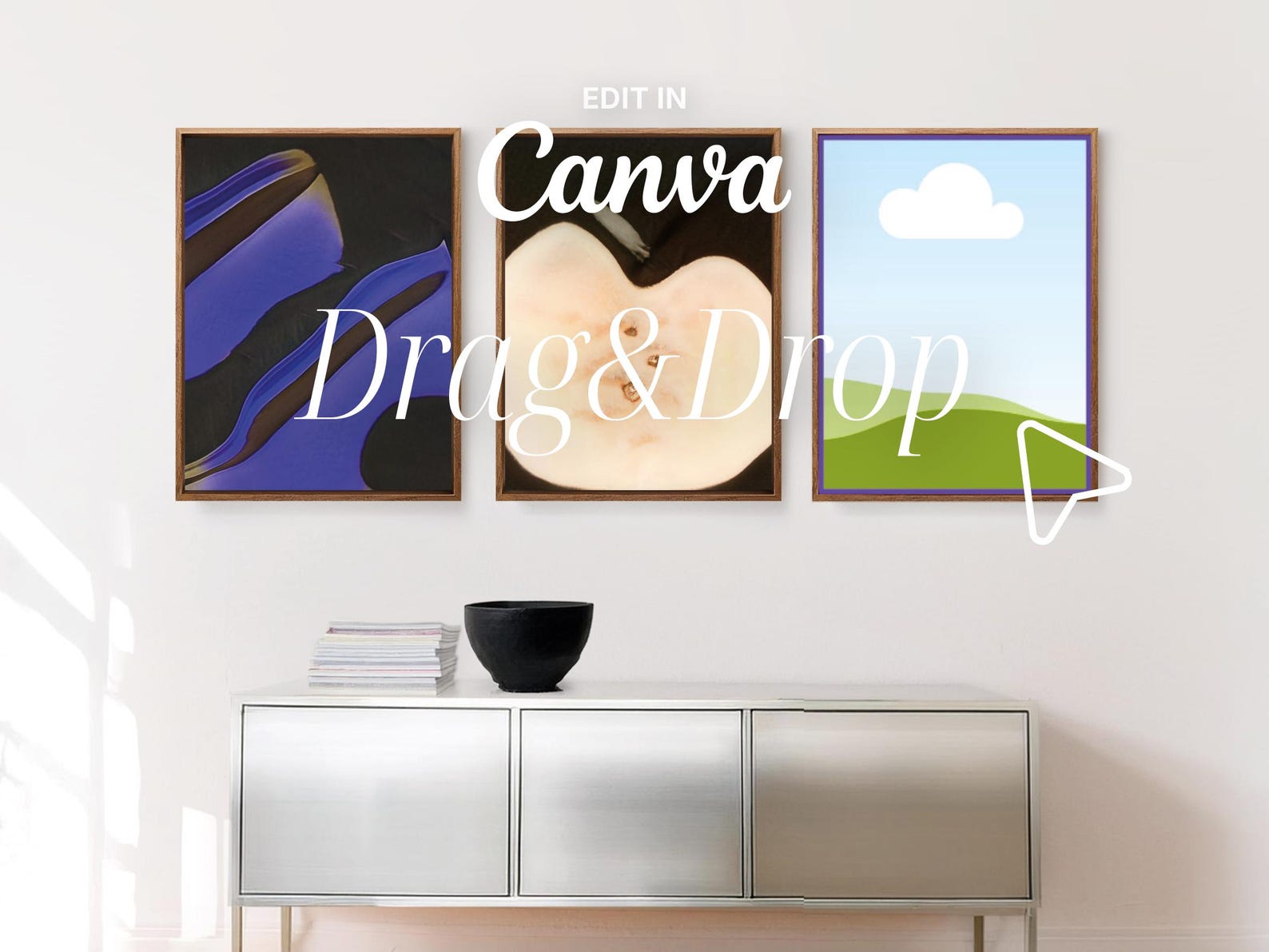 Wallart Frames Mockup Canva Framed Poster Mockup Canva Art Gallery ...