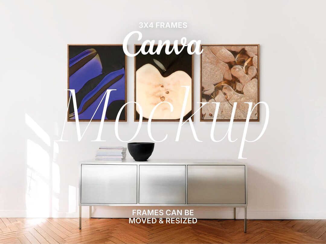 Wallart Frames Mockup Canva Framed Poster Mockup Canva Art Gallery ...